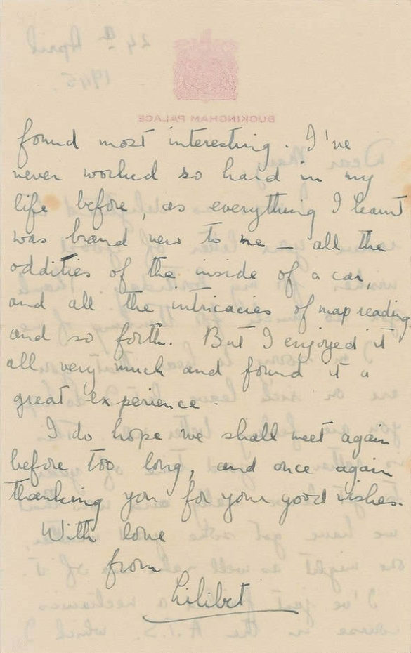 Queen’s Unearthed Letter From 1945 Reveals Fascinating Details and ...