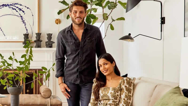 Freida Pinto welcomes baby boy; Shares FIRST photos of son Rumi-Ray in ...